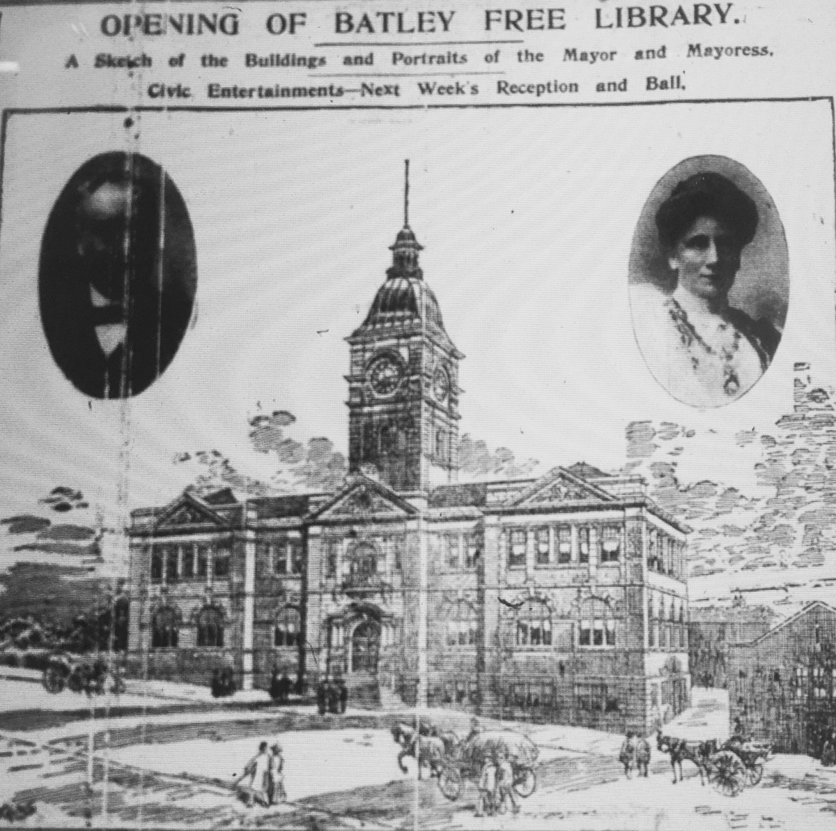 The Early History of Batley Carnegie Library – Providing World Book Day ...